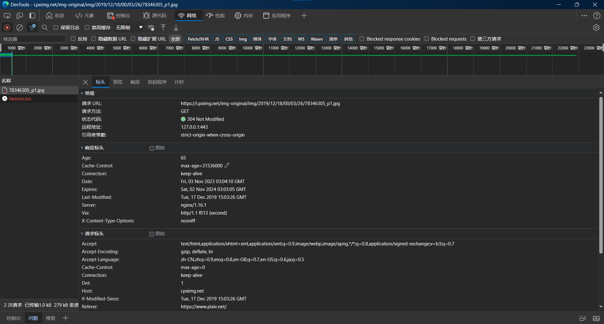 Nginx本地反代Pixiv - SHINO’S BLOG
